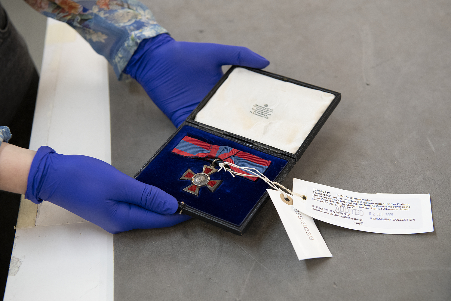 The last object leaves Blythe House: The Royal Red Cross Medal ...